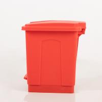 China Outdoor Dustbin Cleaning Products Baiyun Cleaning Wholesale 15L Plastic Foot-Control Food Medical Classification Waste Bins for sale