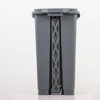 China Baiyun Cleaning  Wholesale 55L Plastic Foot-control Food Medical Classification Waste Bins for Sale for sale