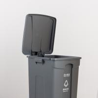 China Baiyun Cleaning  Wholesale 55L Plastic Foot-control Food Medical Classification Waste Bins for Sale for sale