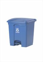 China Outdoor Dustbin Cleaning Products AF07330 30L Plastic Foot-control Food Medical Trash Bin Classification Garbage Can for sale