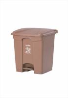 China Outdoor Dustbin Cleaning Products AF07330 30L Plastic Foot-control Food Medical Trash Bin Classification Garbage Can for sale