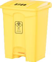 China Outdoor Dustbin Cleaning Products Wholesale Cleaning Products AF07317 68L Plastic  Classification Garbage Can in Waste Bins for sale