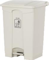China Outdoor Dustbin Cleaning Products Wholesale Cleaning Products AF07317 68L Plastic  Classification Garbage Can in Waste Bins for sale