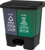 China Baiyun Cleaning AF07338 60 Liter Outdoor Plastic Trash Bin  Kitchen Food Garbage Can for Sale for sale