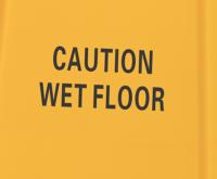 China AF03135-AF03157 Wholesale Customized Yellow Plastic Warning Sign Baiyun  Cleaning Products for sale
