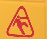 China AF03135-AF03157 Wholesale Customized Yellow Plastic Warning Sign Baiyun  Cleaning Products for sale