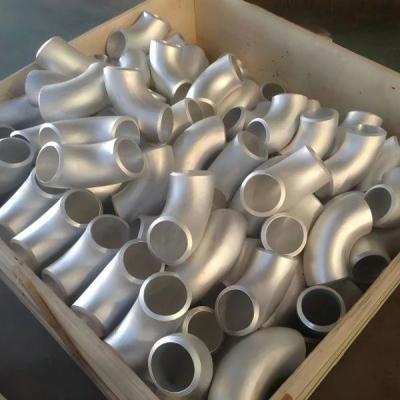 China N08367 6Mo Steel NPT Fittings ASME B16.9 ASTM A403 Pipe Elbow 6-914mm OD for sale
