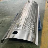 China High-Efficiency Laser-Welded Stainless Steel Heat Exchange Jacket - Single/Double-Sided Expansion for Industrial Tanks for sale