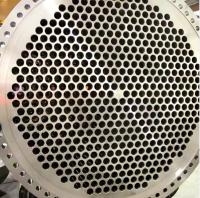 China Custom Large Diameter SS 304 304L Tube Sheets Flanges Heat Exchangers Up to Custom Sizes for sale