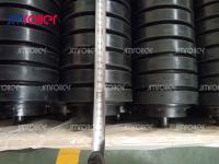 China Heavy Duty Impact Roller Designed For Superior Shock Absorption In Conveyor Systems for sale