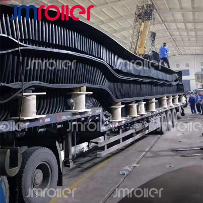 China Heavy-Duty Corrugated Sidewall Conveyor Belt for Steep and Vertical Conveying for sale