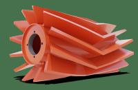 China JM roller wing pulley provides efficient material shedding and ensures smooth belt operation for reliable performance in mining and industrial applications. for sale