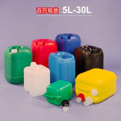 China Square HDPE Plastic Container Bucket Drum Durable For Milk / Beer / Gasoline for sale