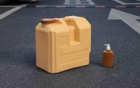 China Customized 20L HDPE Bucket with Tap 358x234x337mm for Resin Industry for sale