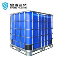 China ISO9001 Square IBC HDPE Chemical Storage Tank 1200x1000x1150mm 1000L for sale