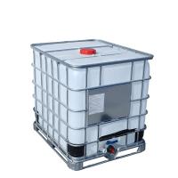 China ISO9001 Square IBC HDPE Chemical Storage Tank 1200x1000x1150mm 1000L for sale