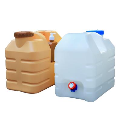 China 20L 5 Gallon Plastic Outdoor Water Collection Tank 350x240x340mm Food Grade for sale