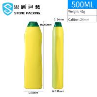 China HDPE 500ml Lotion Bottle 260mm Height Corrosion Resistant Custom Logo for sale