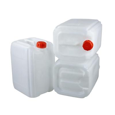 China White HDPE Square Water Tank 20 Liter 47mm Caliber 750g Food Grade Plastic Bucket for sale