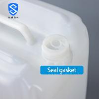 China White HDPE Square Water Tank 20 Liter 47mm Caliber 750g Food Grade Plastic Bucket for sale