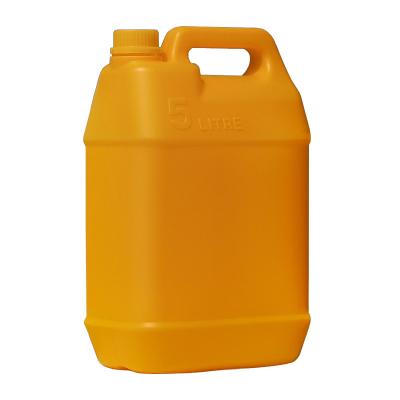 China Leakproof 5L HDPE Square Plastic Bucket Alkali Resistant Empty Detergent Bottle for sale