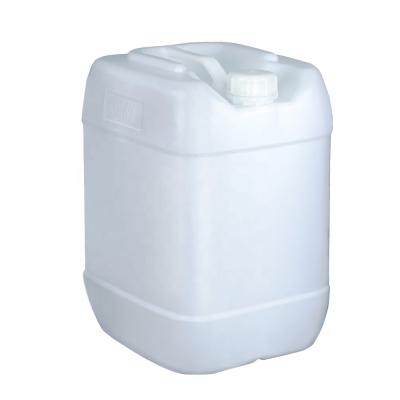 China Rectangular 25 Liter Screw Top Plastic Drum 1.35kg HDPE Square Barrel ISO9001 for sale