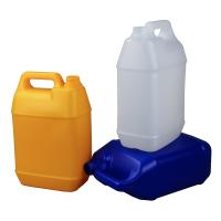 China Food Grade HDPE 5 Liter Plastic Drum 35mm Caliber Square Bucket for Chemical Liquid for sale
