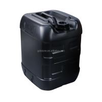 China HDPE 25L Square Plastic Bucket 5 Gallon Drum 290x270x420mm for Chemical Storage for sale