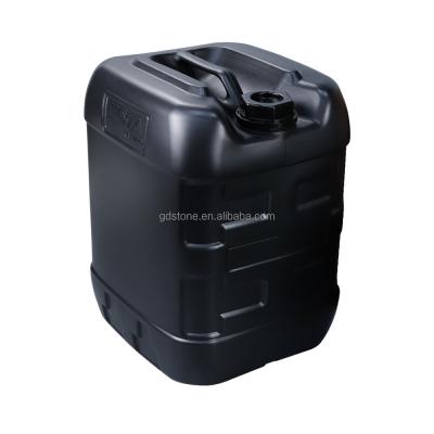 China HDPE 25L Square Plastic Bucket 5 Gallon Drum 290x270x420mm for Chemical Storage for sale