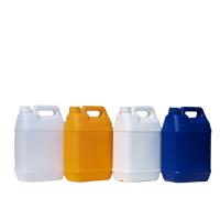 China HDPE 5L Square Plastic Bucket 45mm Caliber Food Grade BPA Free for sale