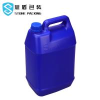 China HDPE 5L Square Plastic Bucket 45mm Caliber Food Grade BPA Free for sale
