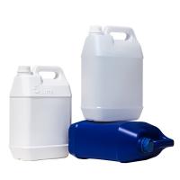 China HDPE 5L Square Plastic Bucket 45mm Caliber Food Grade BPA Free for sale