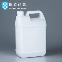 China Caliber 30mm HDPE Plastic Bottle 5L Plastic Drum 220g for sale