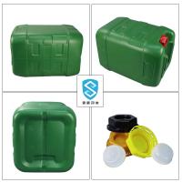 China Plastic Tight Head 25L 5 Gallon HDPE Chemical Container 63mm Rieke Opening for sale