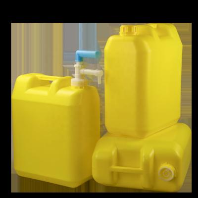 China Food Grade 20L HDPE Water Storage Tank 47mm Camping Container 180x175x265mm for sale