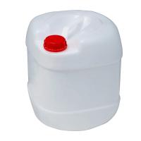 China Chemical Liquid UFU 5 Gallon Plastic HDPE Container White Yellow for sale