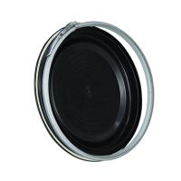 China ISO9001 150L HDPE Plastic Barrel 530x570x610mm Food Grade Blue Drum with Iron Ring for sale