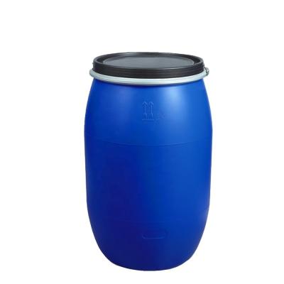 China Blue HDPE 200L 55 Gallon Plastic Chemical Drum 585x970mm 9kg UN Certified for sale