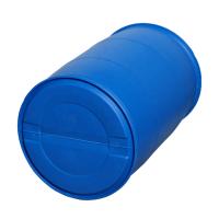 China SIDUN 200l Blue Plastic 55 Gallon Plastic Drum With Drainage Hole for sale