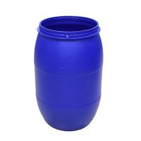 China HDPE 55 Gallon Blue Barrel Plastic Chemical Containers ISO9001 for sale