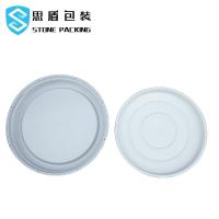 China Liquids Packaging Cylinder 160L Blue HDPE Plastic Container Drum 80 Degree for sale