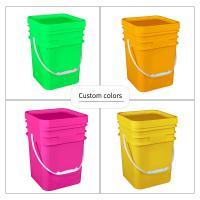 China Chemical Drum 160L Square 5 Gallon Bucket With Handle 720g for sale