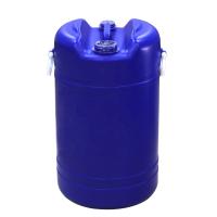 China HDPE Blue 60L 55 Gallon Plastic Drum With Pastic Handle OEM ODM for sale