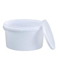 China 5L Round Plastic Paint Bucket with Lid 265mm Caliber PP Chemical Container for sale