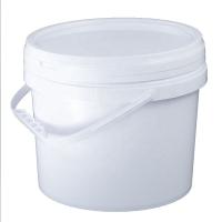 China 5L PP White Chemical Round Plastic Container 222mm Diameter 360g for sale