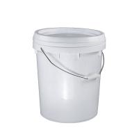 China White 5 Gallon 20 Litre Paint Bucket with Oil Filter Cap ISO9001 Plastic Pail for sale