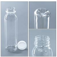 China 32mm PET Plastic Bottles 350ml For Beverage Milk Juice for sale