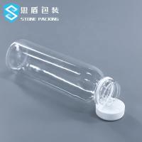 China 32mm PET Plastic Bottles 350ml For Beverage Milk Juice for sale