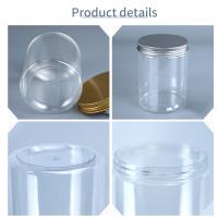 China SIDUN Transparent Plastic Jars With Lids For Food Acid Etch for sale