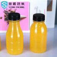 China Clear PET Plastic Bottle 250ml 34mm Neck with Screw Cap for Water Juice for sale